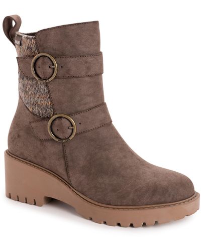 Brown Muk Luks Shoes for Women | Lyst