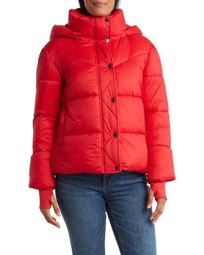Red BCBGeneration Jackets for Women | Lyst