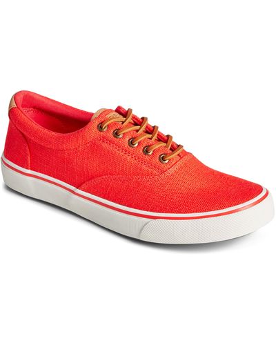 Red Sperry Top-Sider Sneakers for Men | Lyst