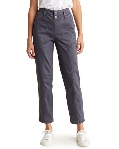 Blue Democracy Pants for Women | Lyst
