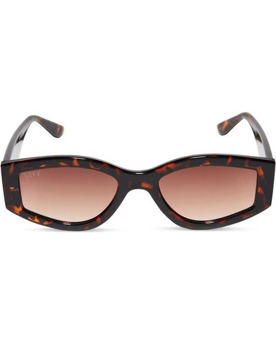 Brown DIFF Sunglasses for Women | Lyst