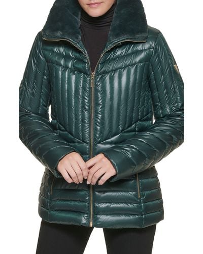 Green Guess Jackets for Women | Lyst