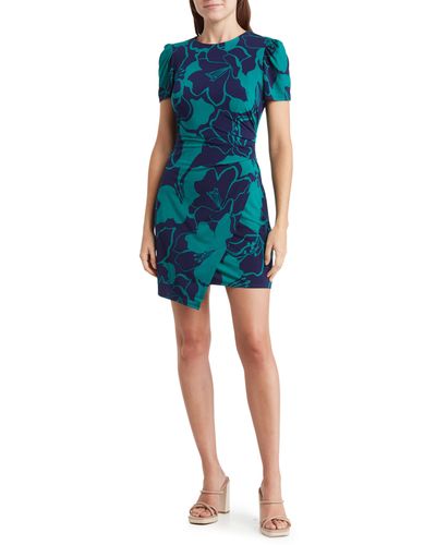 Blue Donna Morgan For Maggy Dresses For Women Lyst