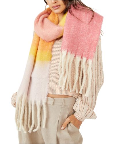 Natural Free People Scarves and mufflers for Women | Lyst