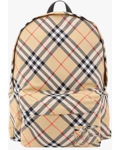Natural Burberry Backpacks for Men | Lyst
