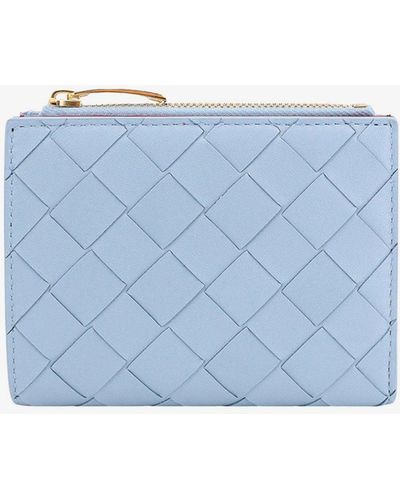 Blue Bottega Veneta Wallets and cardholders for Women | Lyst