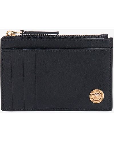 Blue Versace Wallets and cardholders for Women | Lyst