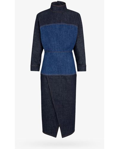 Blue Fendi Dresses for Women | Lyst