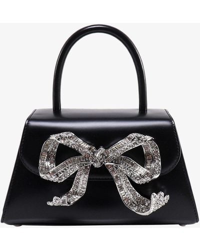 Black Self-Portrait Tote bags for Women | Lyst UK