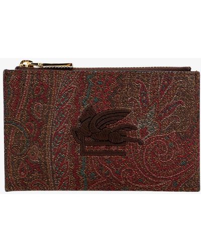 Brown Etro Wallets and cardholders for Women | Lyst