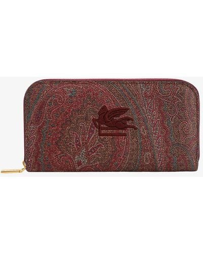 Purple Etro Wallets and cardholders for Women | Lyst