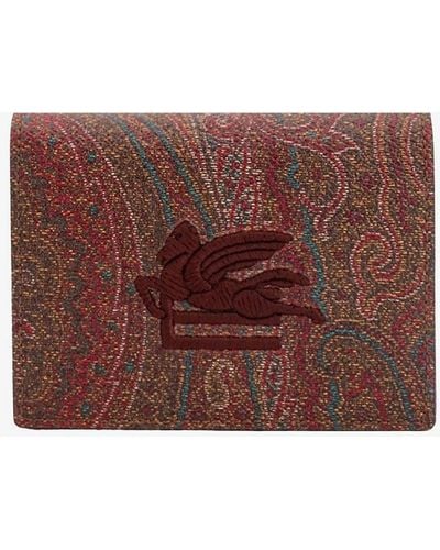 Purple Etro Wallets and cardholders for Women | Lyst