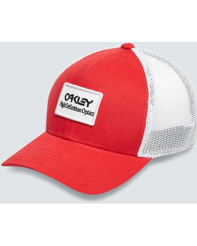 Red Oakley Hats for Men | Lyst