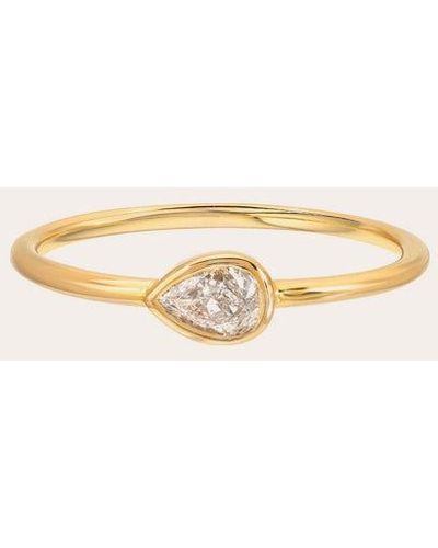 Natural Zoe Lev Rings for Women | Lyst