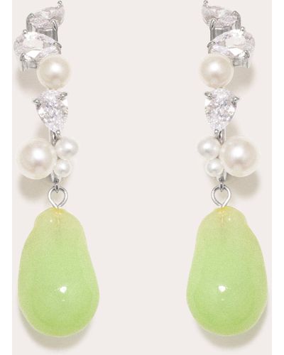 Green Completedworks Earrings and ear cuffs for Women | Lyst