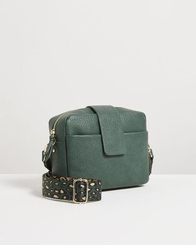 Green Oliver Bonas Shoulder bags for Women | Lyst