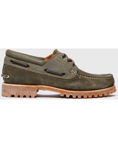 Green Boat and deck shoes for Men | Lyst