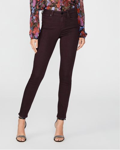 Dark Purple Jeans for Women | Lyst