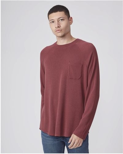 Red PAIGE T-shirts for Men | Lyst