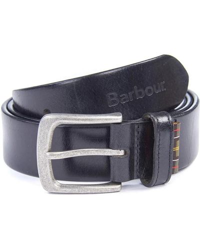 Black Barbour Belts for Men | Lyst