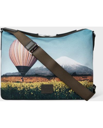 Blue Paul Smith Messenger bags for Men | Lyst