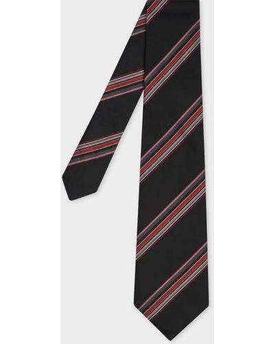Black Paul Smith Ties for Men | Lyst