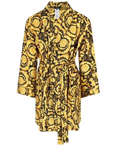 Yellow Versace Nightwear and sleepwear for Men | Lyst