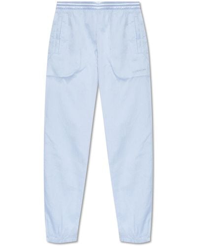Light Blue Track pants and sweatpants for Women | Lyst