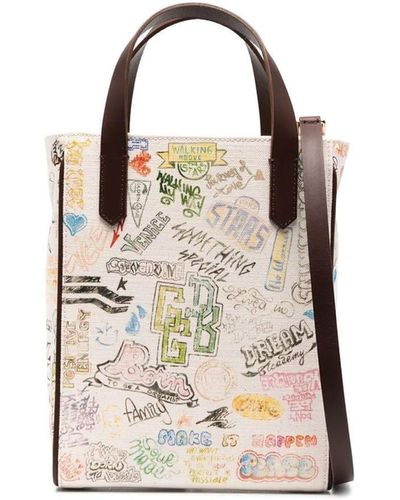 White Golden Goose Tote bags for Women | Lyst