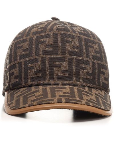 Brown Fendi Hats for Men | Lyst
