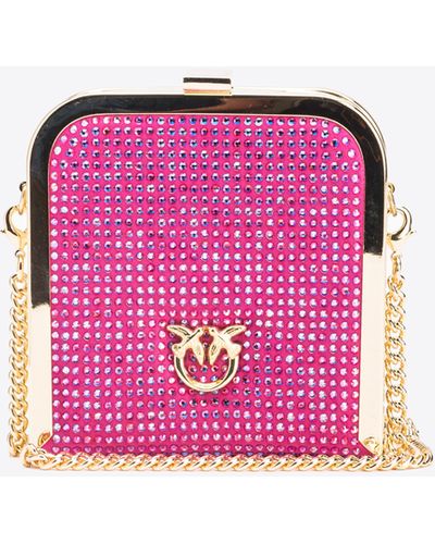 Pink Pinko Clutches and evening bags for Women | Lyst