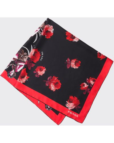 Red Prada Scarves and mufflers for Women | Lyst