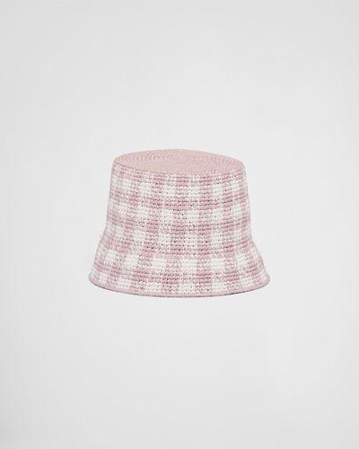 Pink Prada Hats for Women | Lyst