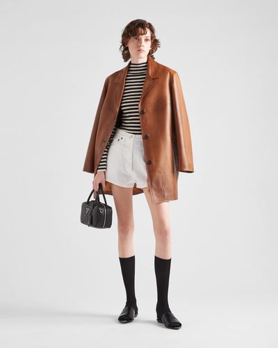 Women's Prada Jean and denim shorts | Lyst