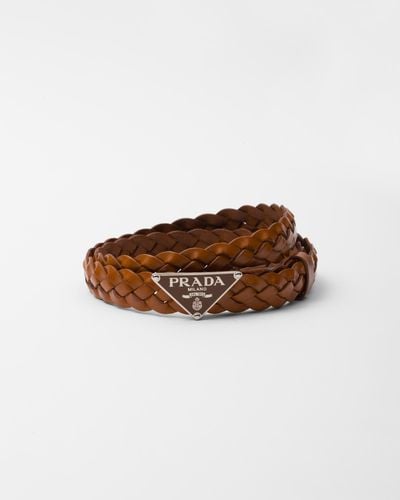 Brown Prada Belts for Men | Lyst