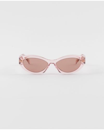 Pink Prada Sunglasses for Women | Lyst