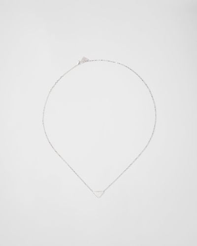 White Prada Necklaces for Men | Lyst