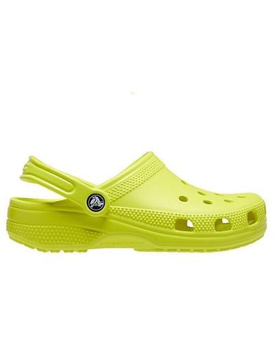 Yellow Crocs™ Flats for Women | Lyst