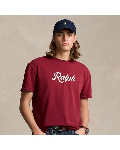 Red Ralph Lauren Clothing for Men | Lyst