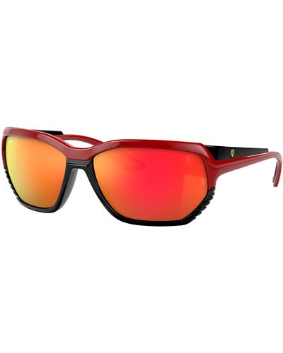 Red Ray-Ban Sunglasses for Women | Lyst