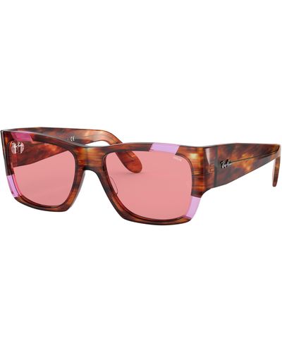 Pink Ray-Ban Sunglasses for Women | Lyst