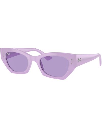 Purple Ray-Ban Sunglasses for Women | Lyst