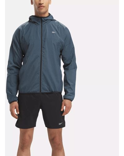 Blue Reebok Jackets for Men | Lyst