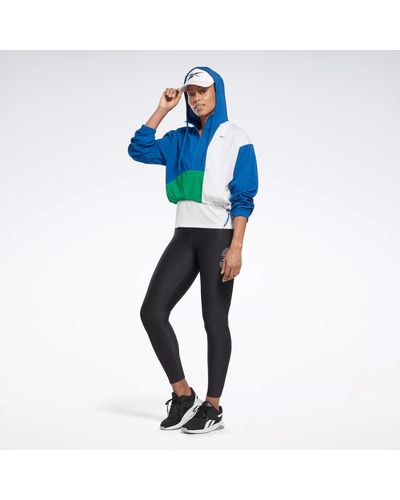 Blue Reebok Jackets for Women | Lyst
