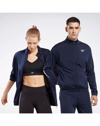 Blue Reebok Jackets for Women | Lyst