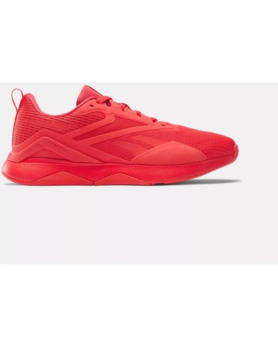 Red Reebok Sneakers for Men | Lyst