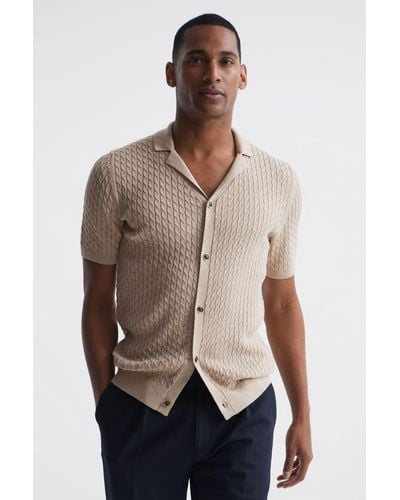 Natural Reiss Shirts for Men | Lyst