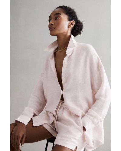 Pink Reiss Tops for Women | Lyst