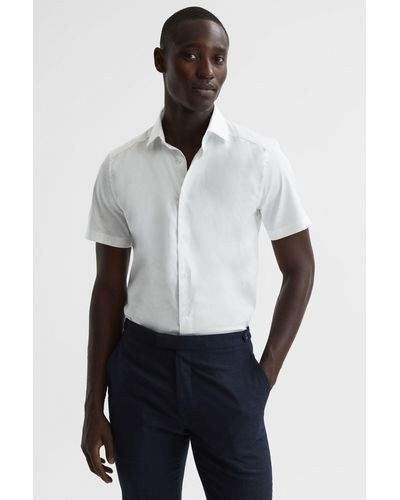Reiss Short Sleeve Shirts for Men - Up to 56% off | Lyst