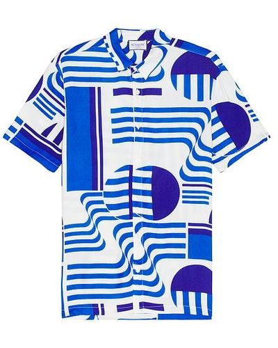 Blue Runaway the Label Shirts for Men | Lyst